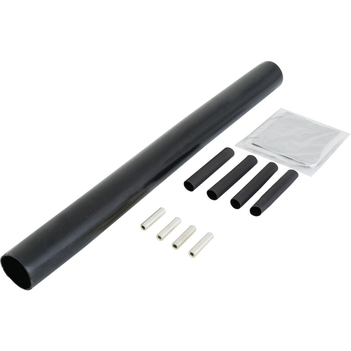 Термоусадочная трубка WATERSTRY с внутренним клеевым слоем для резинового кабеля L - 250мм