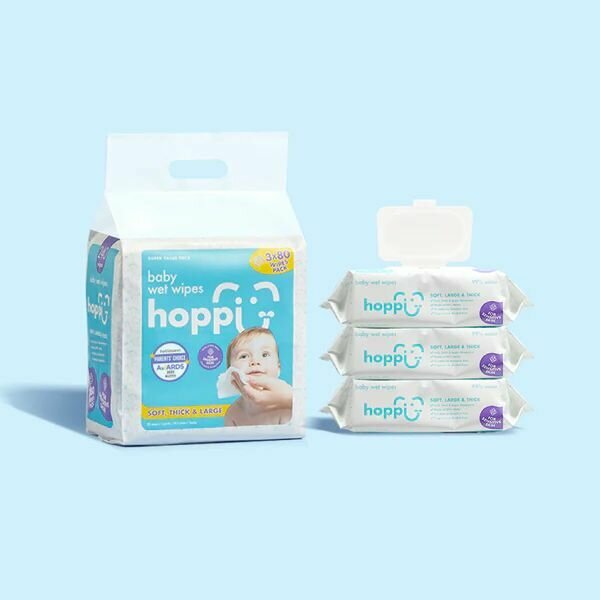 Детские влажные салфетки Hoppi 240 шт.