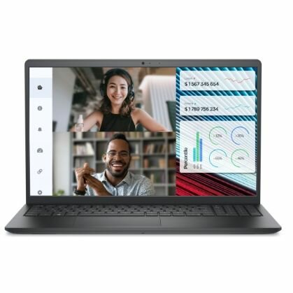 15,6" Ноутбук Dell Vostro 3520 (G2G-CCDEL1135D504) черный - 1920x1080, WVA, Intel Core i5-1235U, ядра: 10 x 1,3 ГГц, 8 ГБ, SSD 512 ГБ, Intel Iris Xe Graphics, Windows 10 Pro