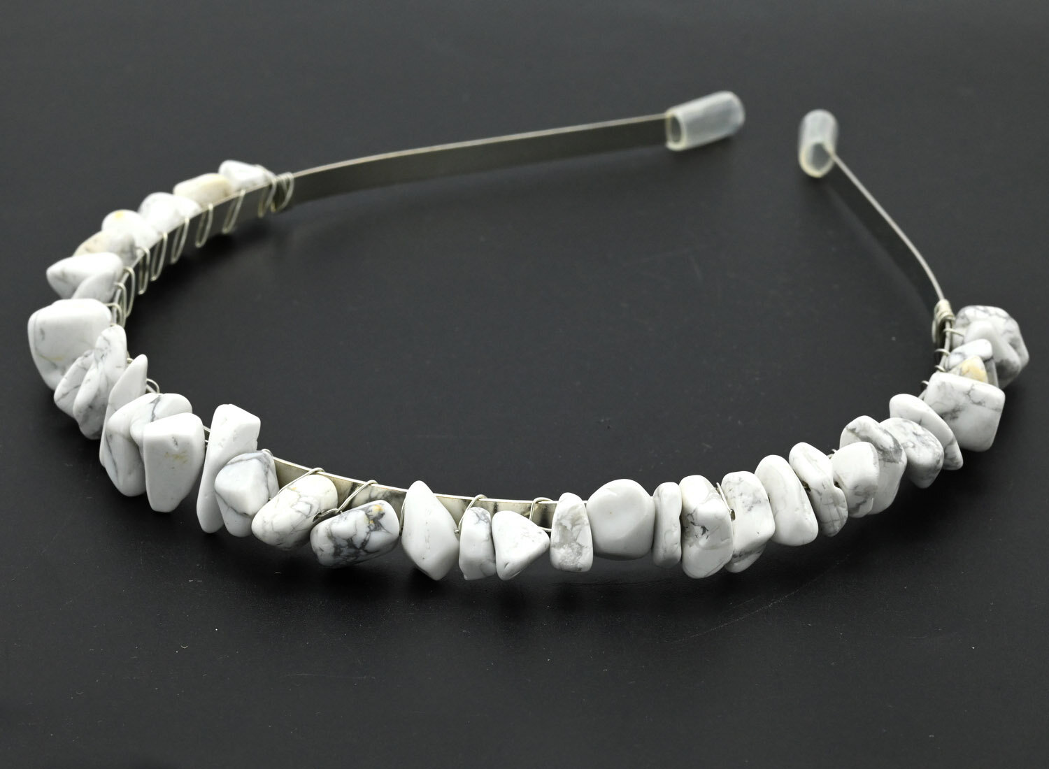 Ободок на голову женский с кахолонгом