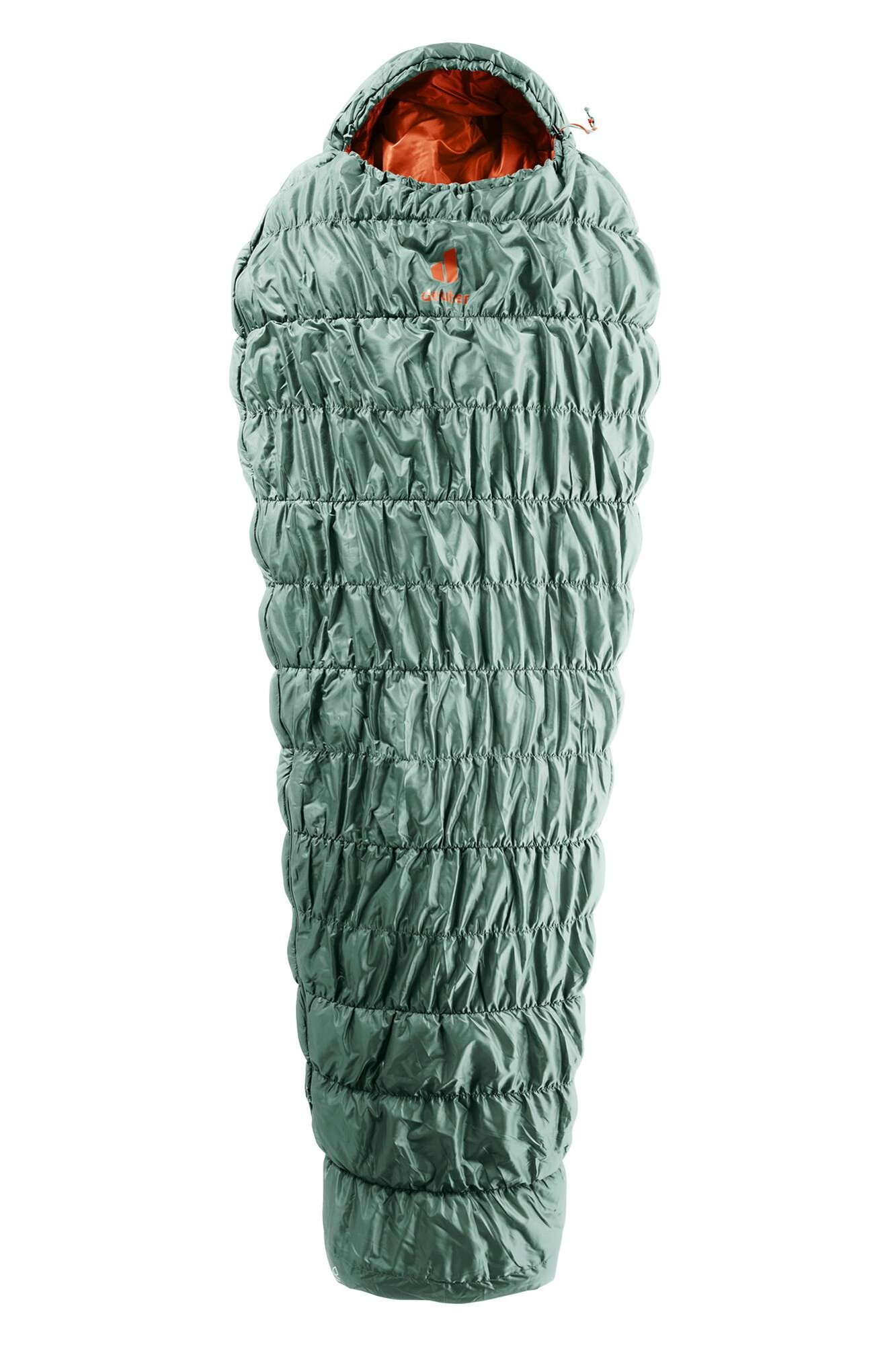 Спальник Deuter Exosphere +4° EL Right Sage/Paprika (INT: Right)