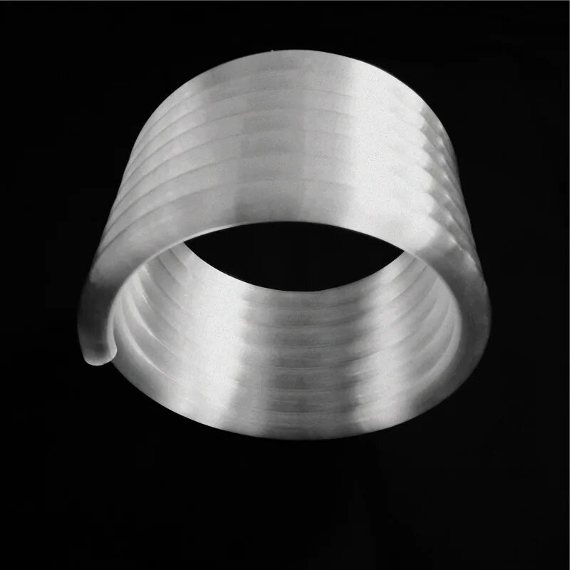 7 катушек молочно-белых спиральных кварцевых трубок