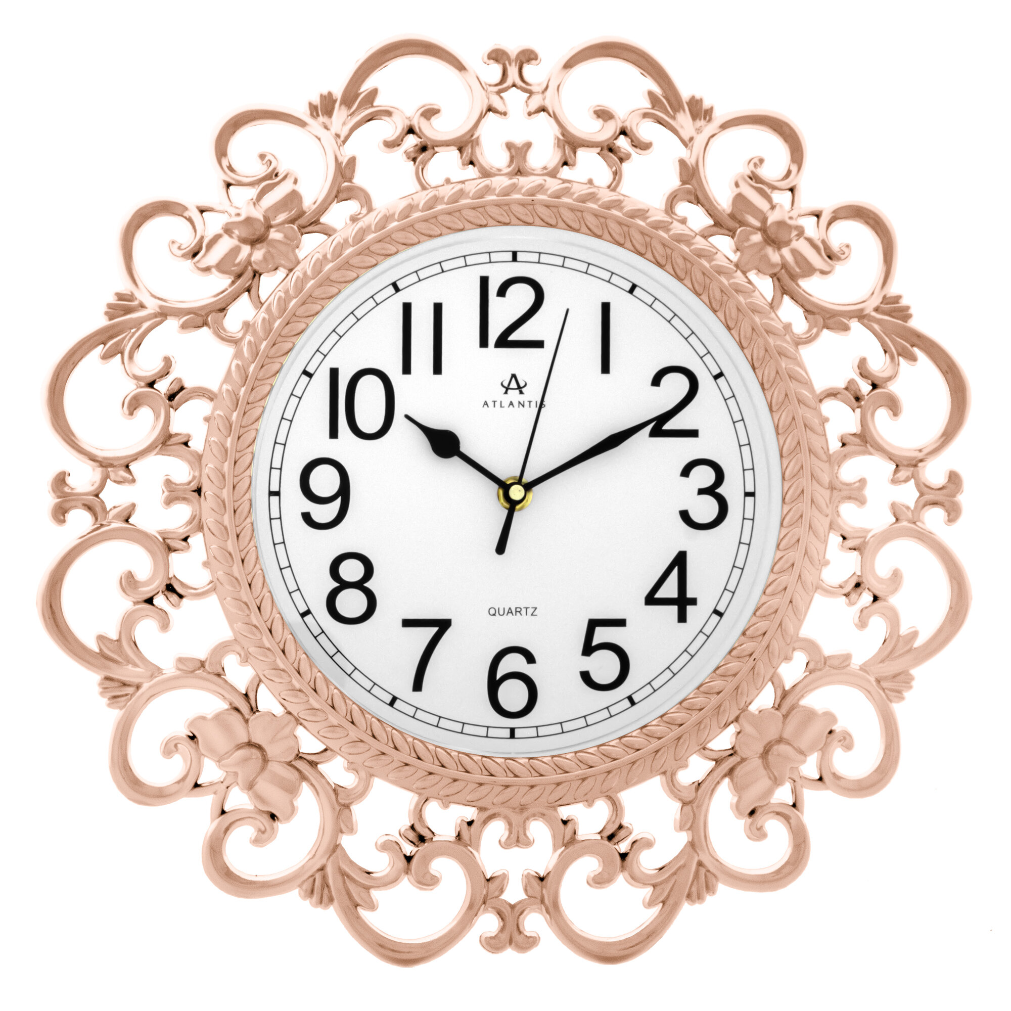 Часы настенные Atlantis TLD-3670 rose gold