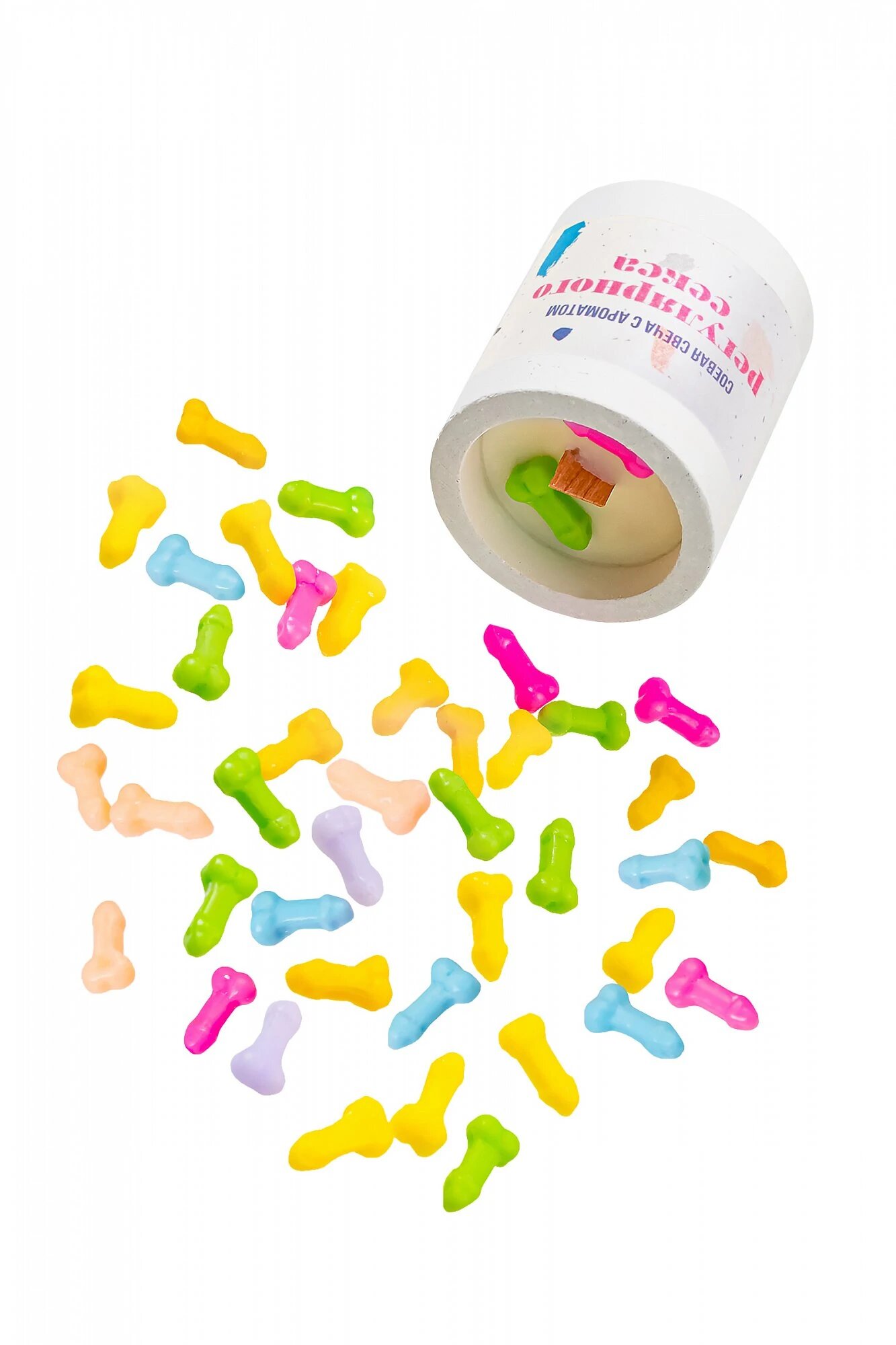 Ароматическая свеча Pecado BDSM "Регулярный секс" с брутальным ароматом, 50 гр.