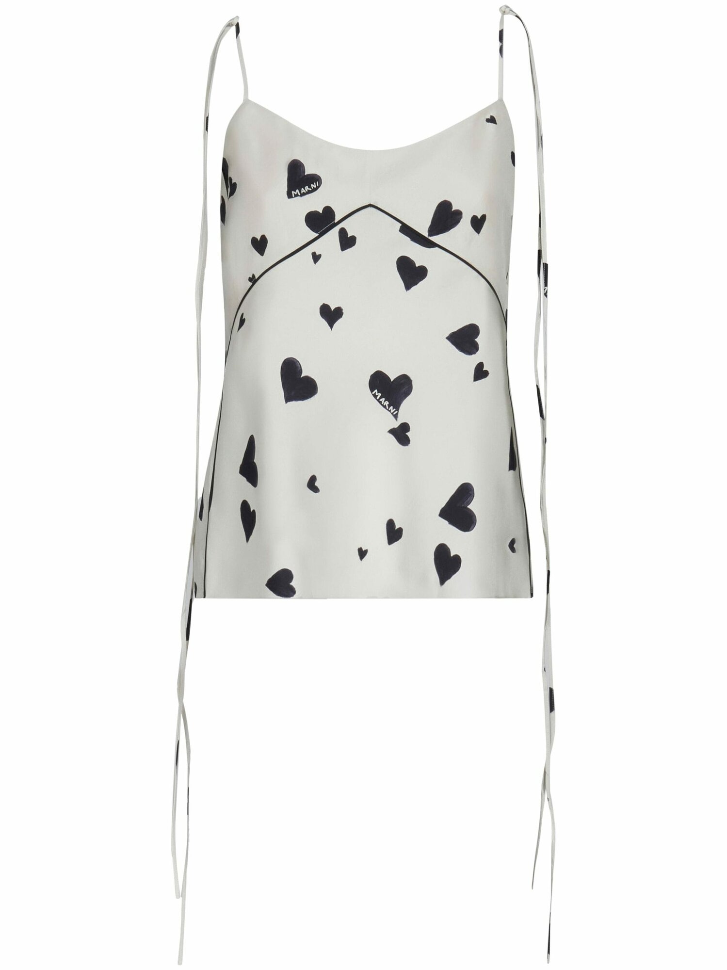 Топ Marni Bunch of Hearts