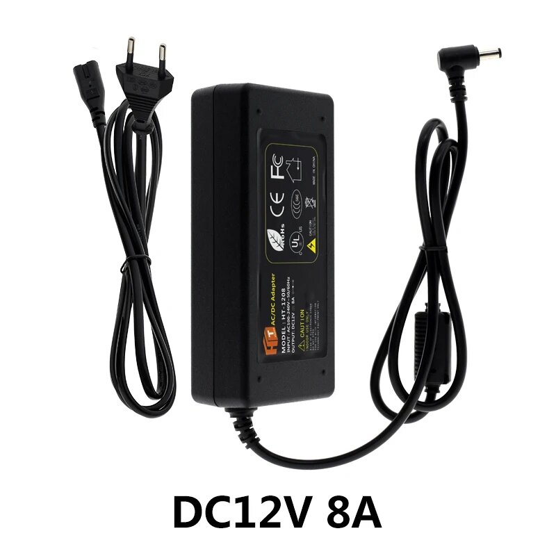 Блок питания DC 12V 8A EU Plug