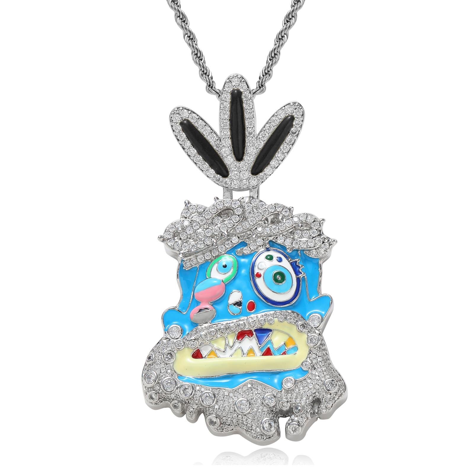 Колье, циркон