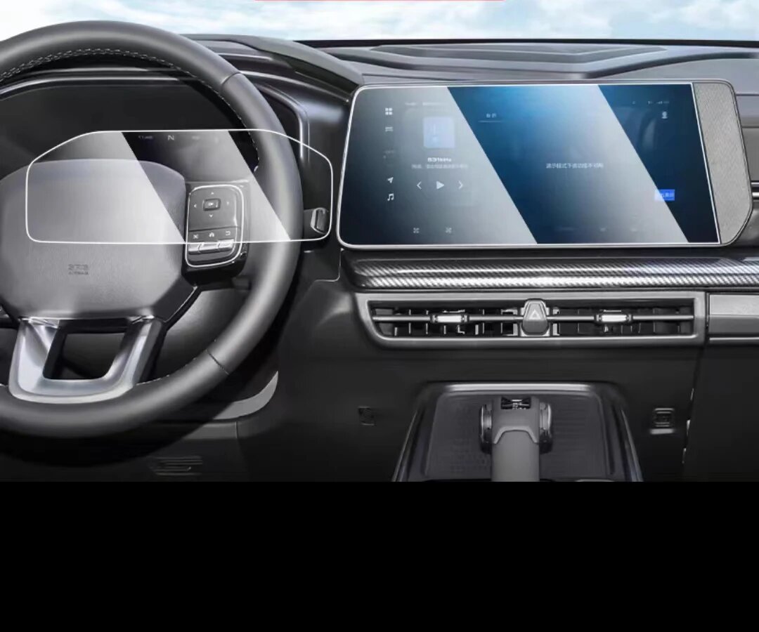 Для Haval h3 2024, автомобильный GPS-навигатор, центр, сенсорная и приборная панель, защитная пленка из закаленного стекла Dashboard and gps