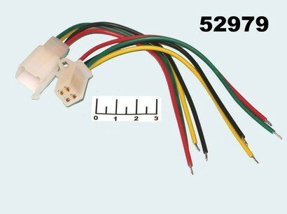 Разъем 4pin в комплекте 2.8мм на проводе 16см DJ7041A-2.8-21/11 (18AWG)