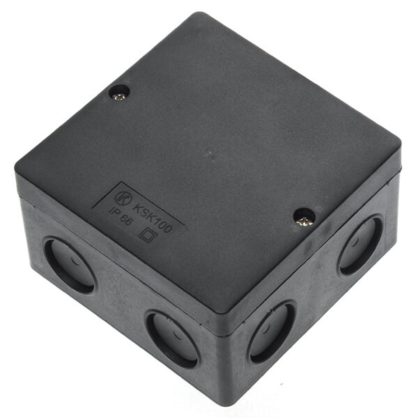 Коробка KSK 100_FA распаечная пластиковая с мембранами 101х101х63мм IP66 черная (Kopos Kolin)