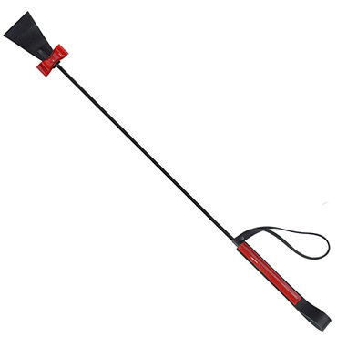 68474 Sitabella Стек с бантиком, черно-красный. Длинный и умеренно гибкий