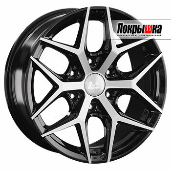 Диски литые LS Wheels LS-1303 8.0х17/6х139.7 D67.1 ET38.0, BKF