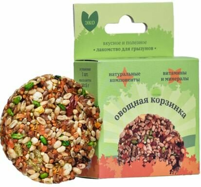 MR.Crisper Лакомство для грызунов: Овощная корзина, 40 г 0.04 кг