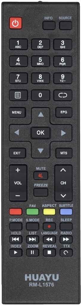 UNIVERSAL DAEWOO SMART TV RM-L1576, Пульт ДУ, (Daewoo RC-403BI)
