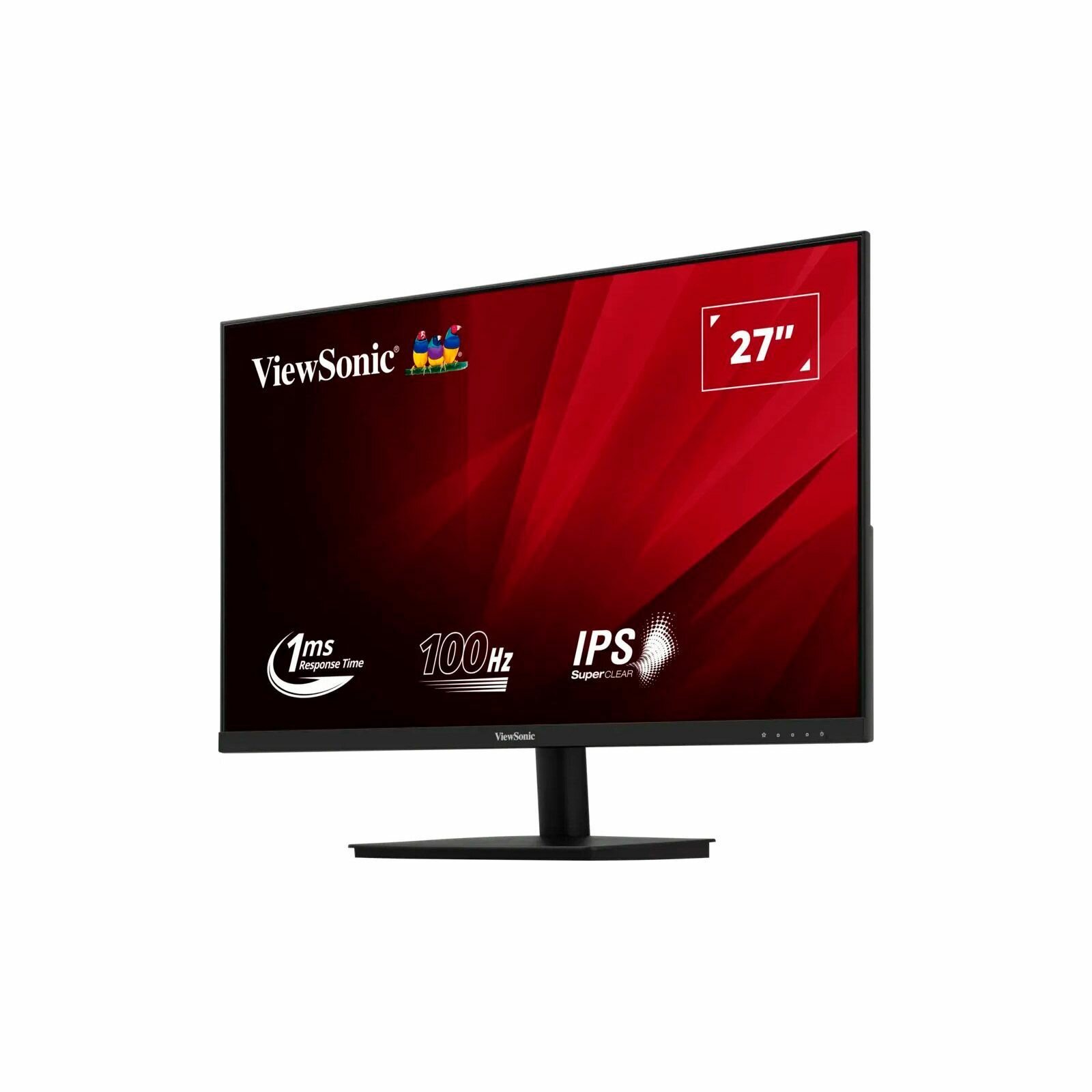 Монитор ViewSonic VA270-H, 27", Full HD, IPS, 100 Гц, черный — фото 1