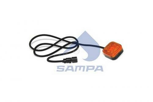 Боковой габаритный фонарь led желтый man tga Sampa 022.055 Man: 81.25260-6096 81.25260-6097 81.25260-6101