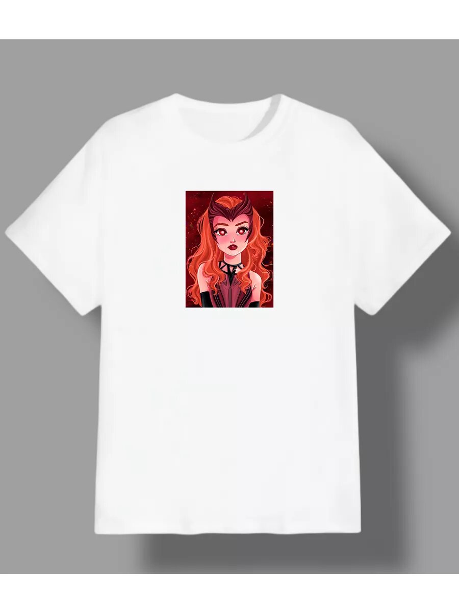 Футболка Zerosell алая ведьма