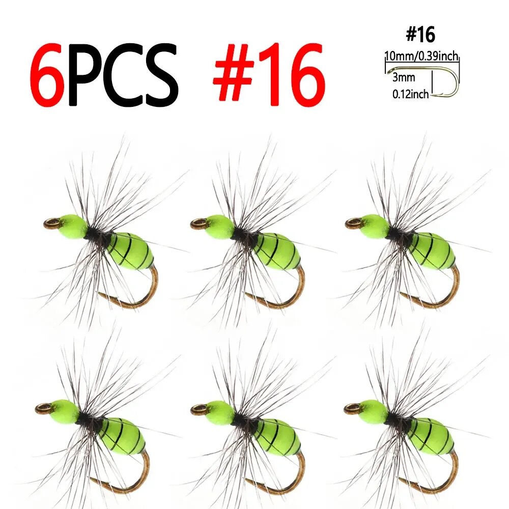 Bimoo Муравьиная муха для нахлыста 6 шт. 6pcs Size 16