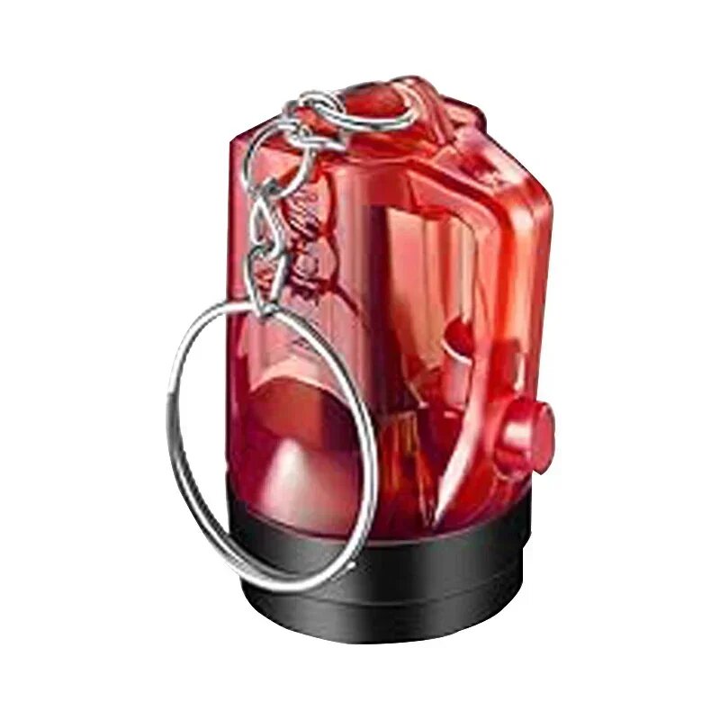 Мини светодиодный брелок-фонарик POCKETMAN Красный, Красный