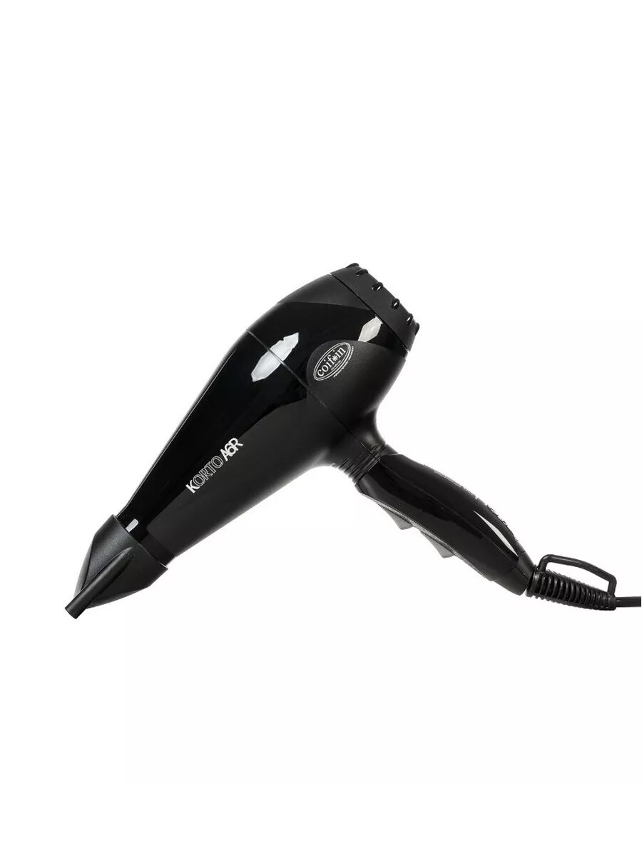 Профессиональный фен Coifin Korto A6, 2400W, 3 температурных режима, черный