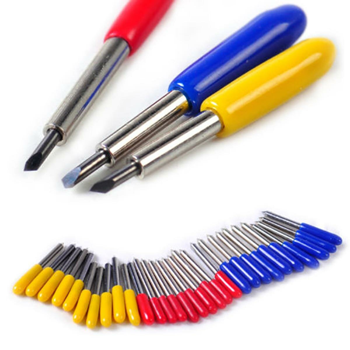 30 шт. 30 45 60 градусов Roland режущий плоттер лезвия офсетные ножи