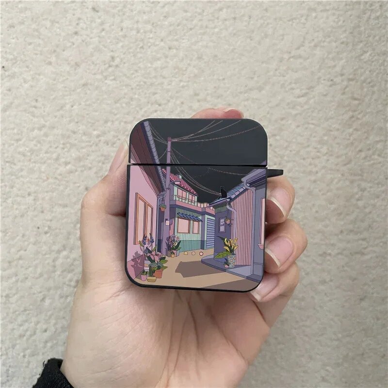 Чехол для AirPods INS корейский аниме закат For Airpods Pro, -7