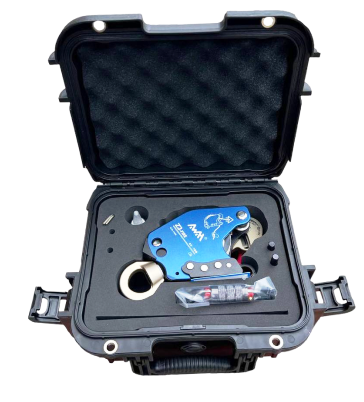 AWAH Z3 FIRE страховочно спусковое устройство с функцией подъема от шуруповерта