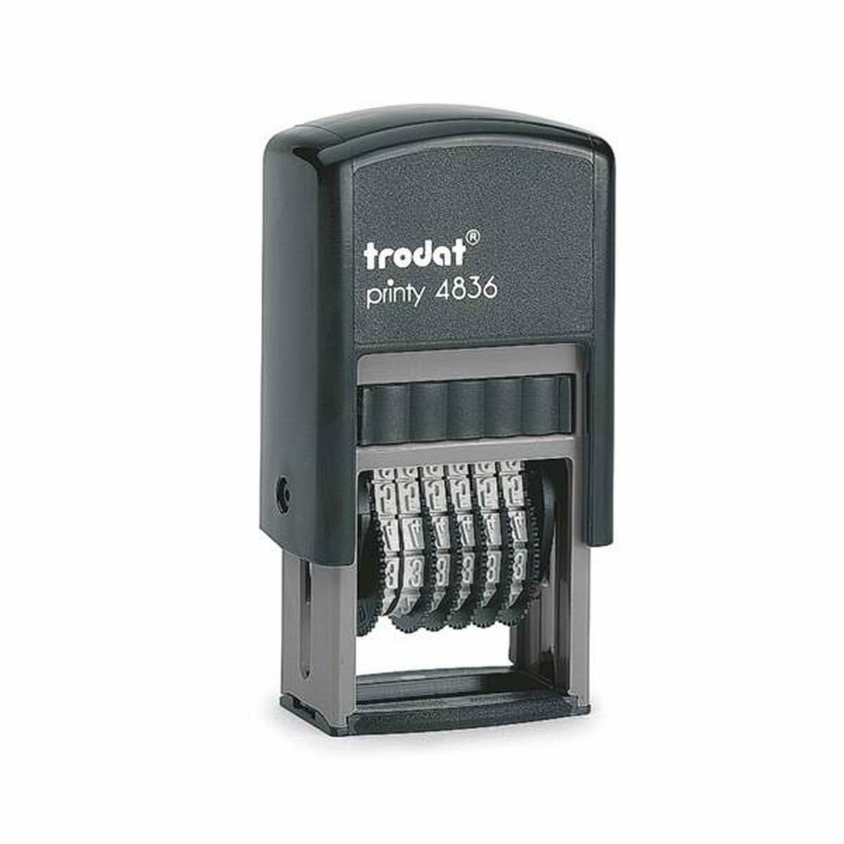 Нумератор автоматический Trodat 4836 (6-разрядный, высота шрифта 3,8мм) (53199), 10шт.