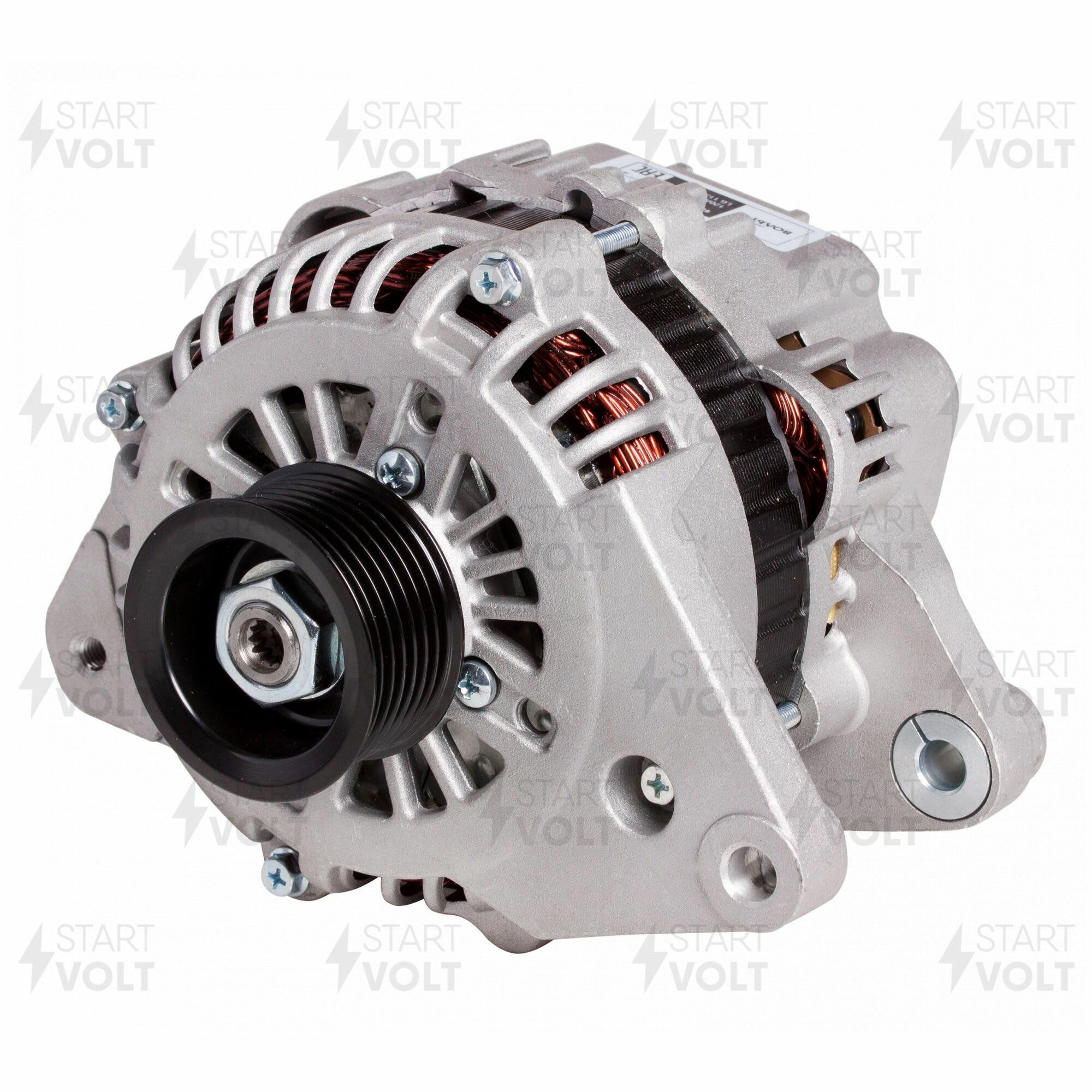 Генератор StartVolt LG1130, для Mitsubishi Pajero/Shogun, передний, металл, пластик