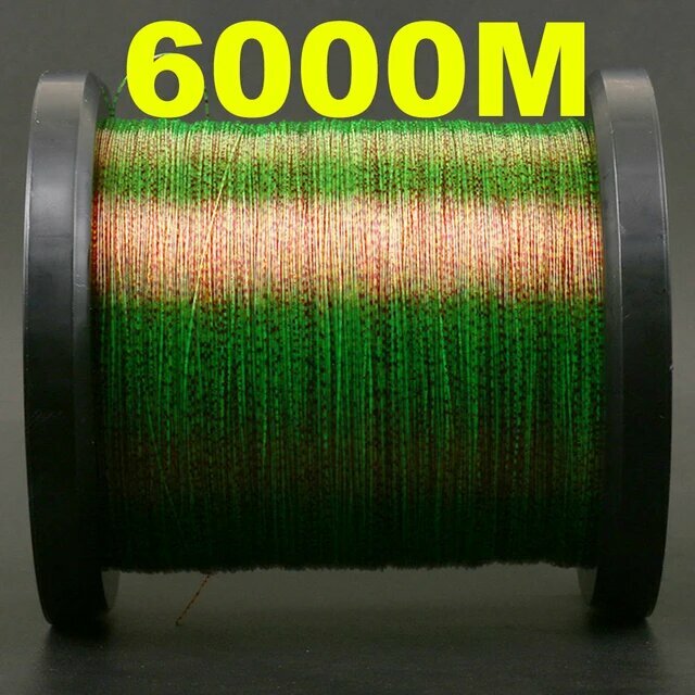 Леска бионическая нейлоновая Thorns Line 4.0-0.323MM, 6000M, зеленая