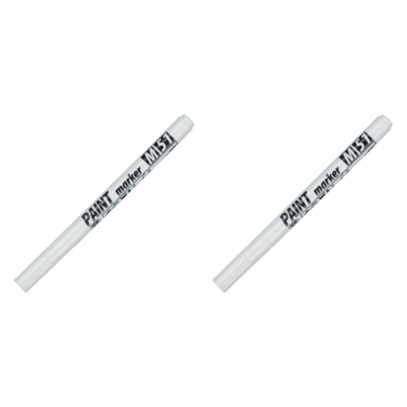 ICO Маркер лаковый, белый, 1-1,5 мм, 2шт.