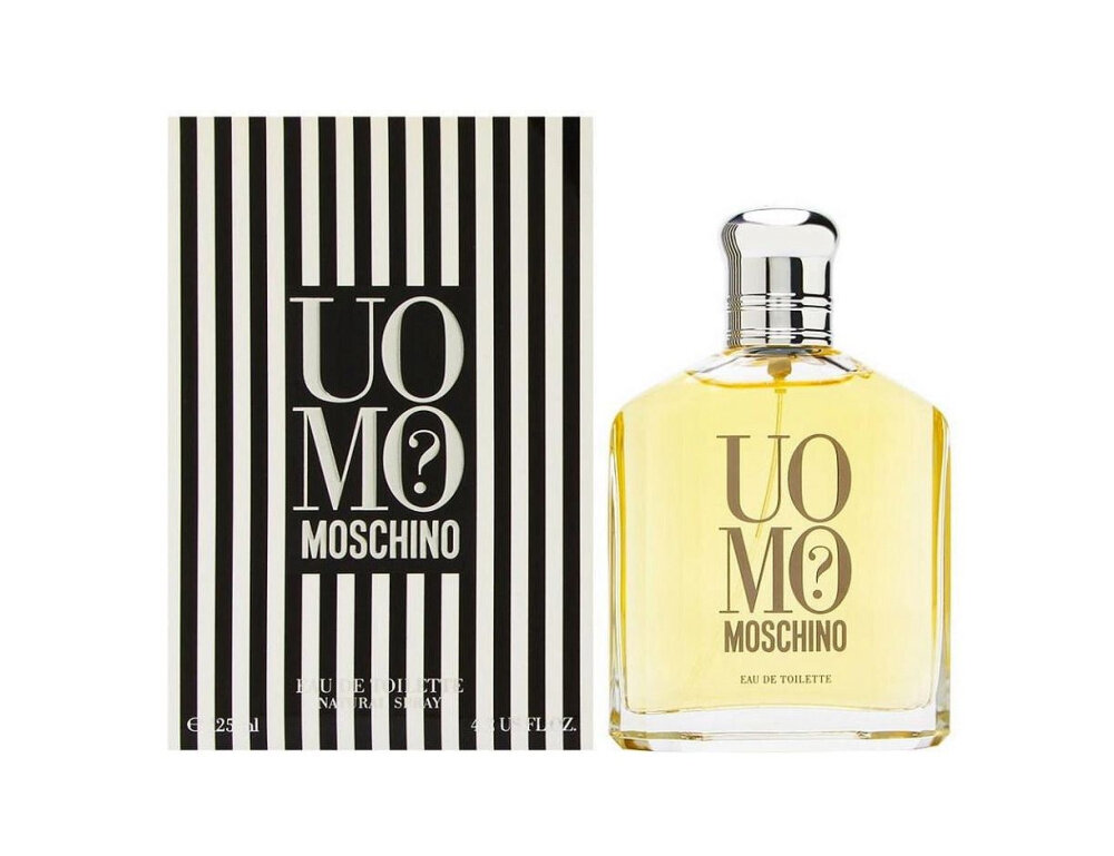 Туалетная вода Moschino Uomo 125 мл мужской древесный аромат