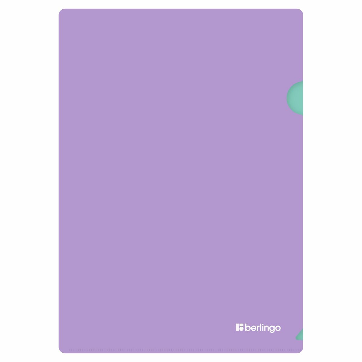 Папка-уголок Berlingo Haze (А4, 200мкм, пластик, софт-тач) мятный/сиреневый градиент (LFp_A4922), 12шт.