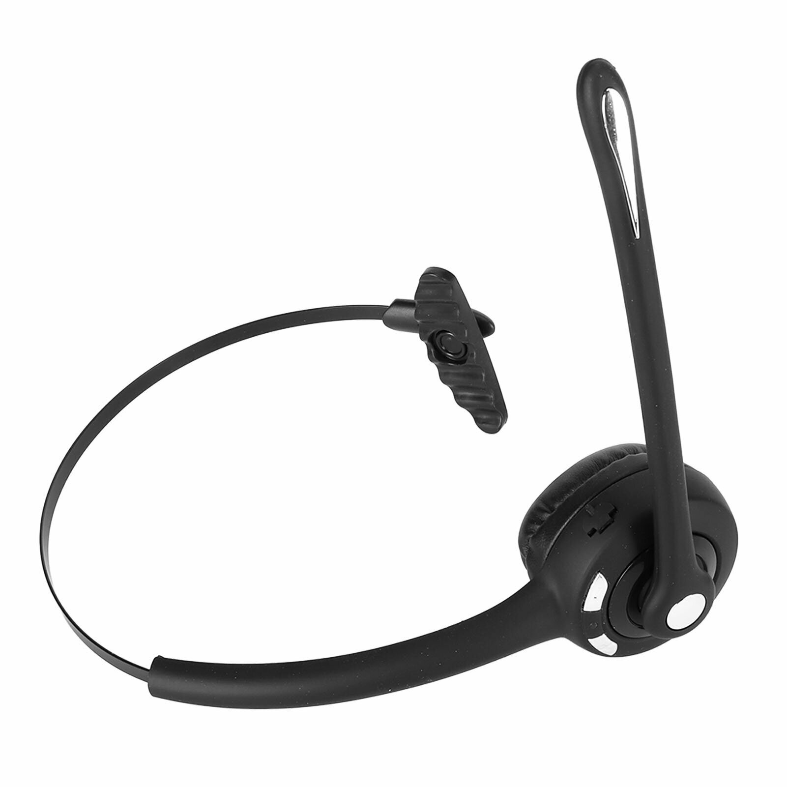 Телефонная Bluetooth-гарнитура с одним ухом, HD, регулируемый микрофон, беспроводные деловые наушники для игровых встреч в колл-центре