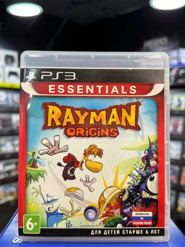 Игра Rayman Origins PS3 (Русская версия) (Box)