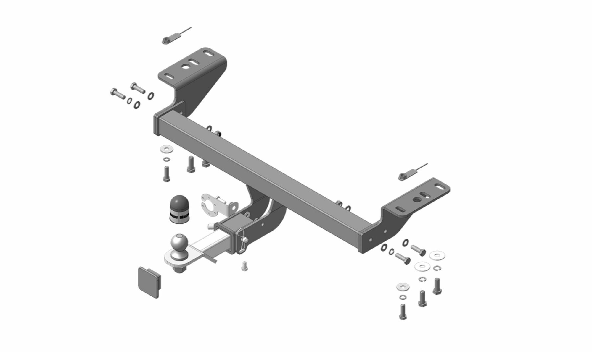 Фаркоп Motodor для Haval H3 (2024-) (паспорт и сертификат) арт.93117-E