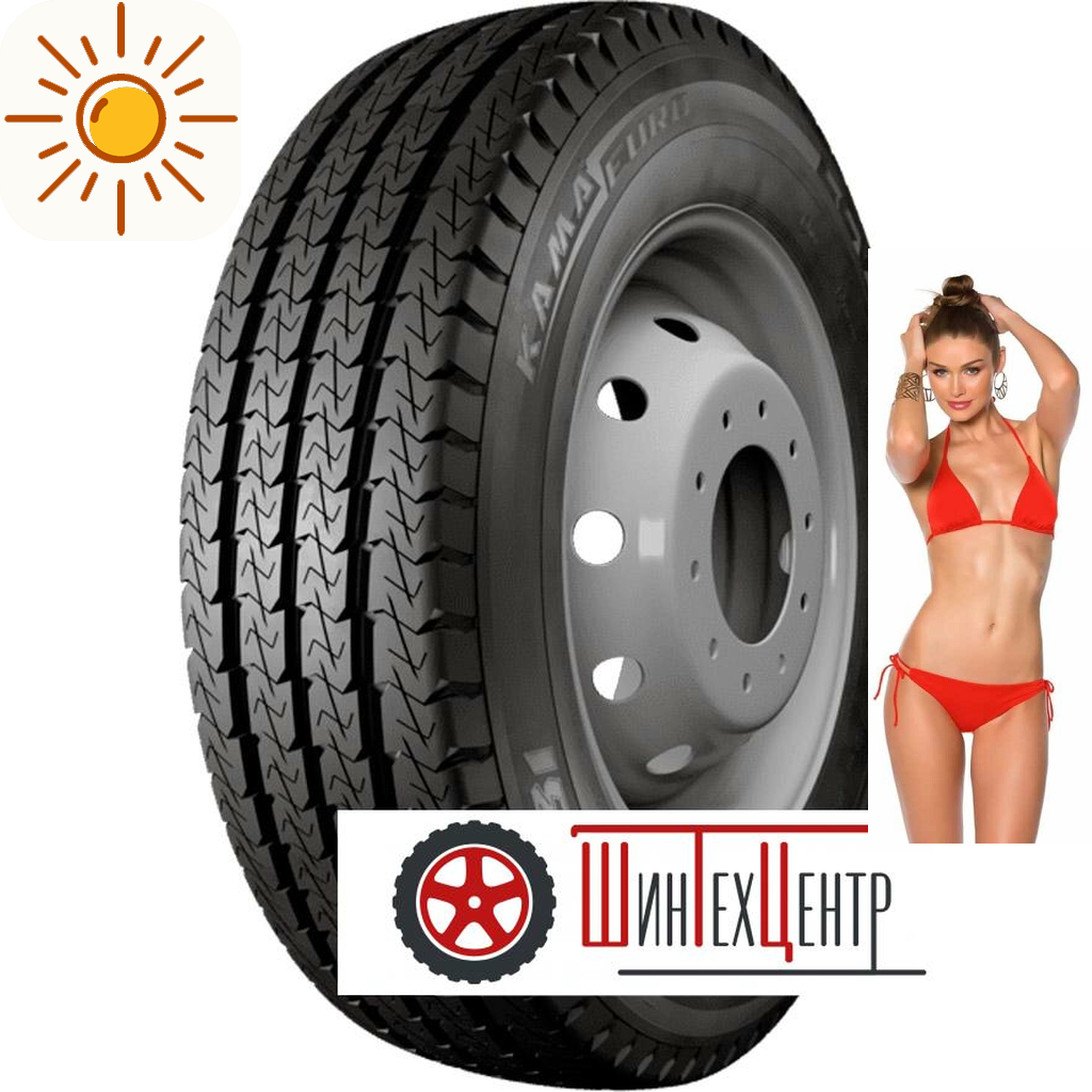 Шины летние Кама 215/75 R16C Euro-131 116/114R для легковых авто