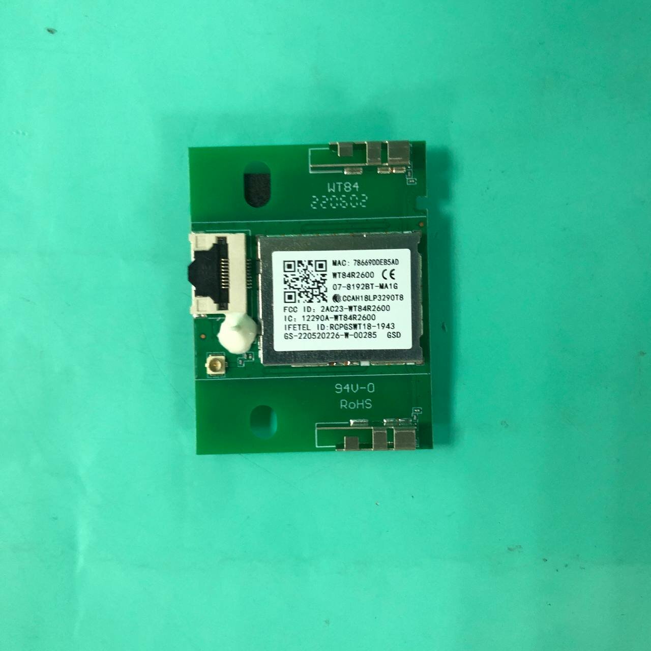 Wi-Fi-модуль 07-8192BT-MA1G WT84R2600 ARTEL TV LED UA43H3502