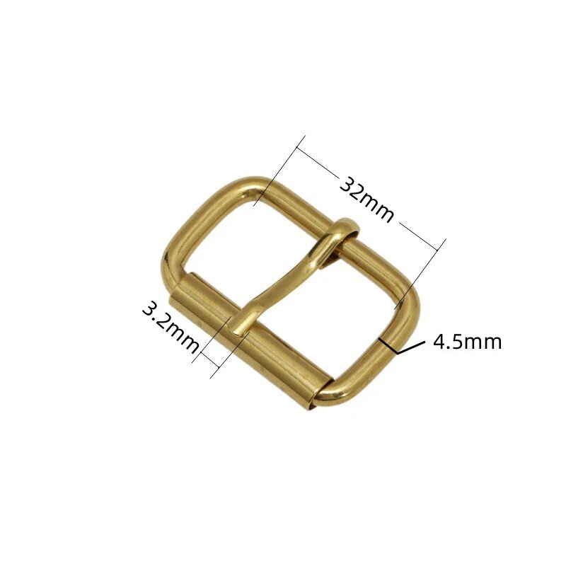 Роликовая пряжка из латуни DM115