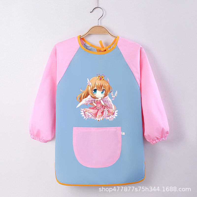 Комбинезон "Принцесса", непромокаемый, голубой, розовый, размер XXL