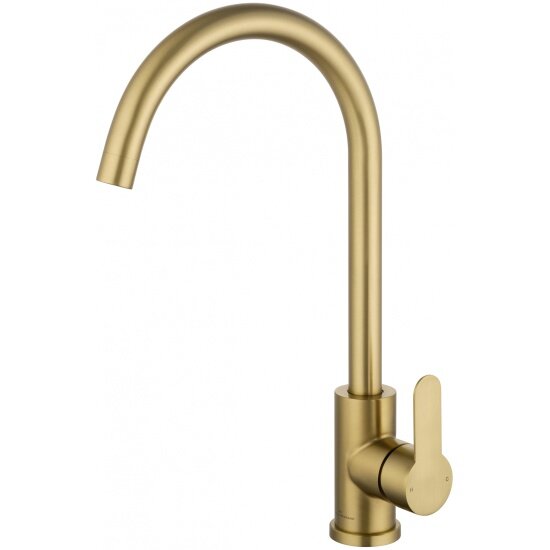 Смеситель для кухни Wonzon & Woghand , Брашированное золото (WW-AE4554-BG)