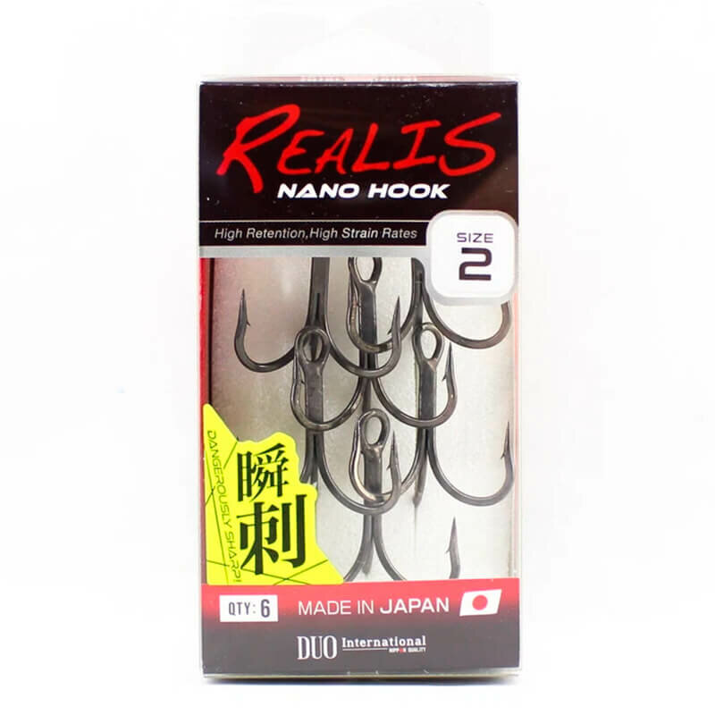 Крючки тройные DUO Realis Nano Hook #2