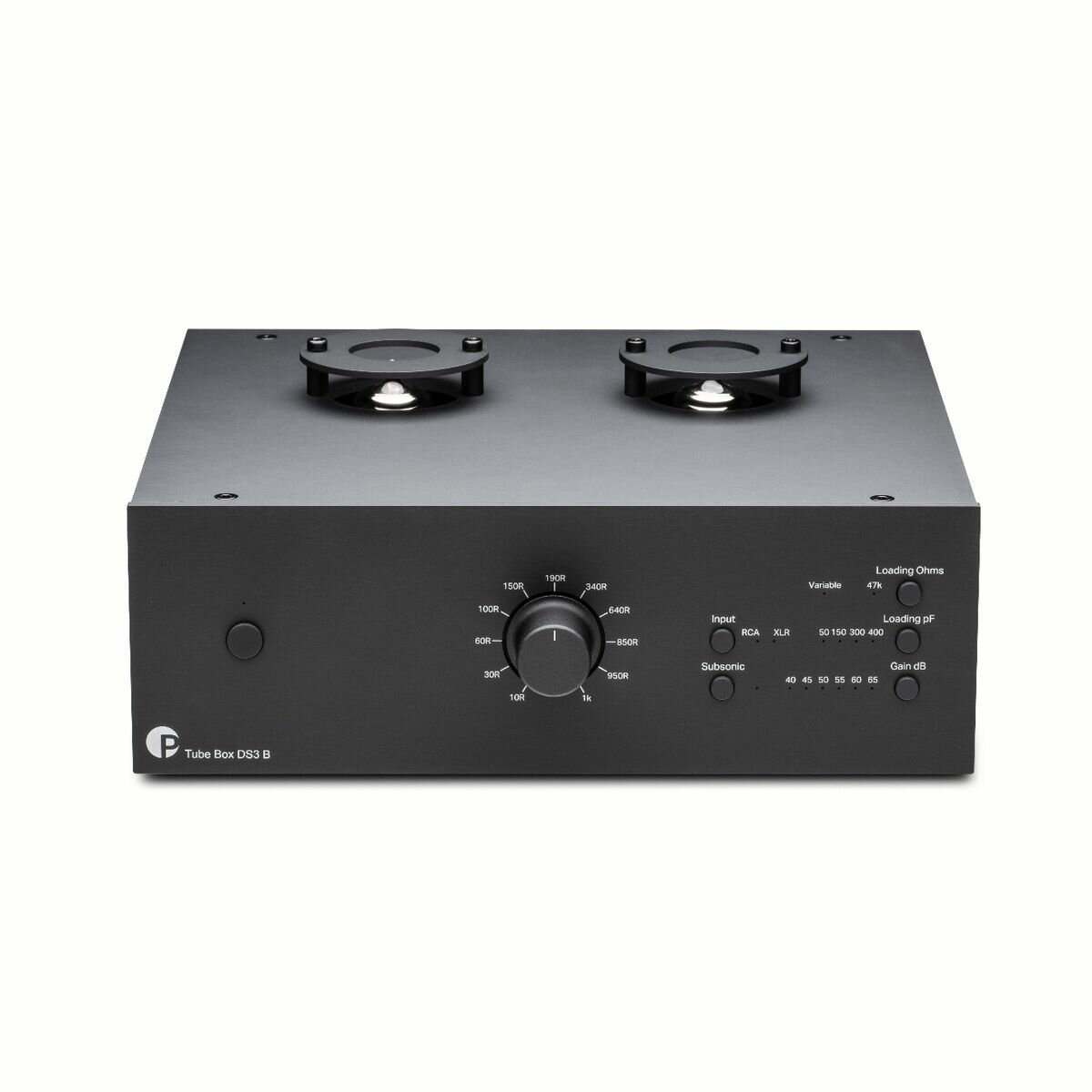 Ламповый MM/MC фонокорректор Pro-Ject TUBE BOX DS3 B, BLACK