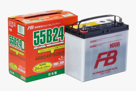 Аккумулятор автомобильный Furukawa Battery Super Nova 55B24R 6СТ-45 прям. 238x129x225