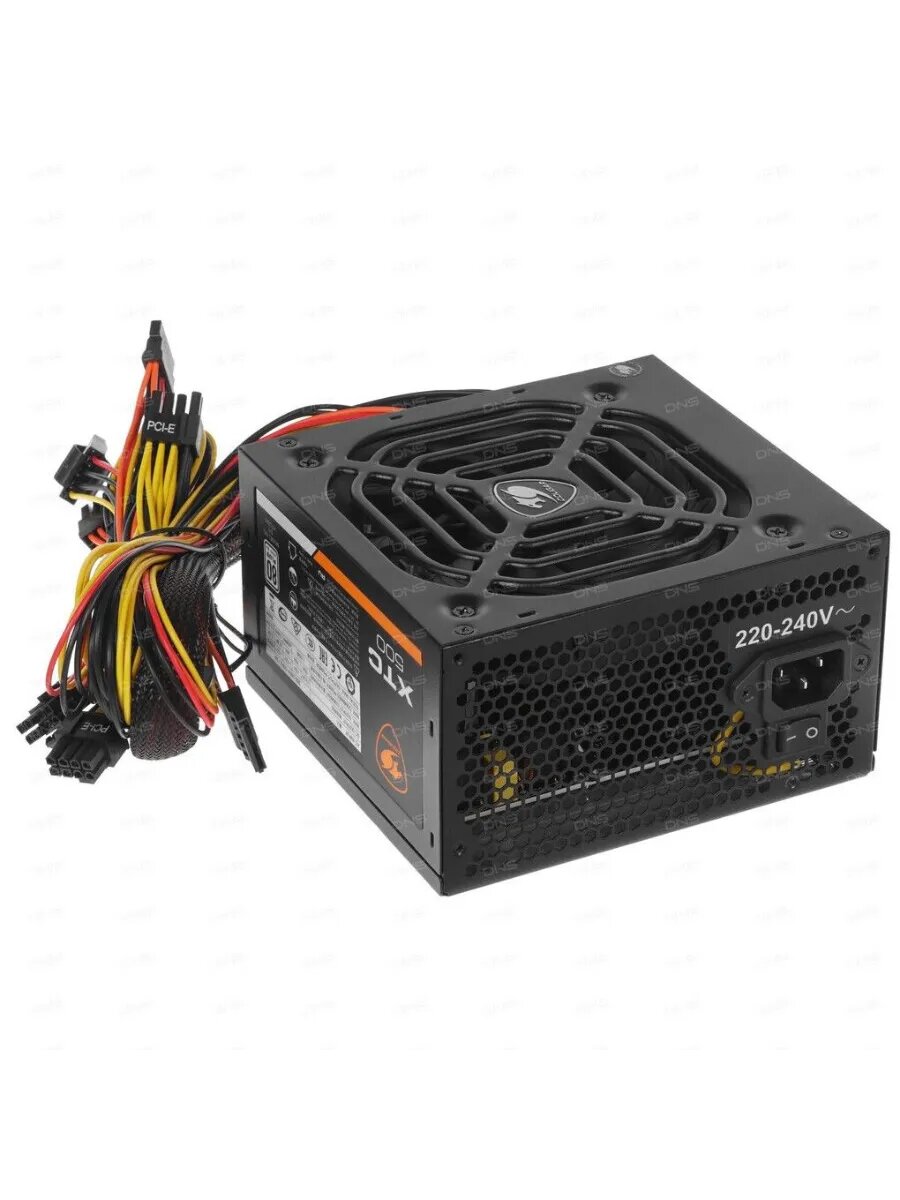 Блок питания XTC 500 31XC050.0001P черный - 500 Вт