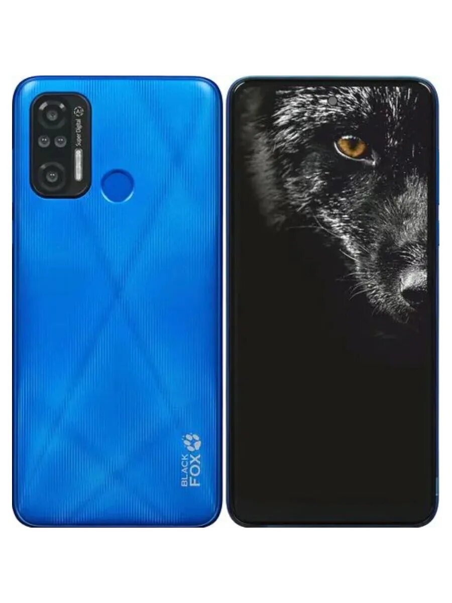 6.8" Смартфон B10 LTE 2+32 ГБ голубой РСТ