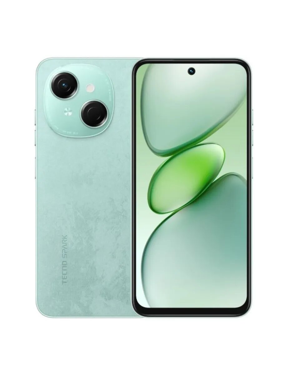 6.67" Смартфон SPARK GO 1 LTE 4+64 ГБ зеленый РСТ