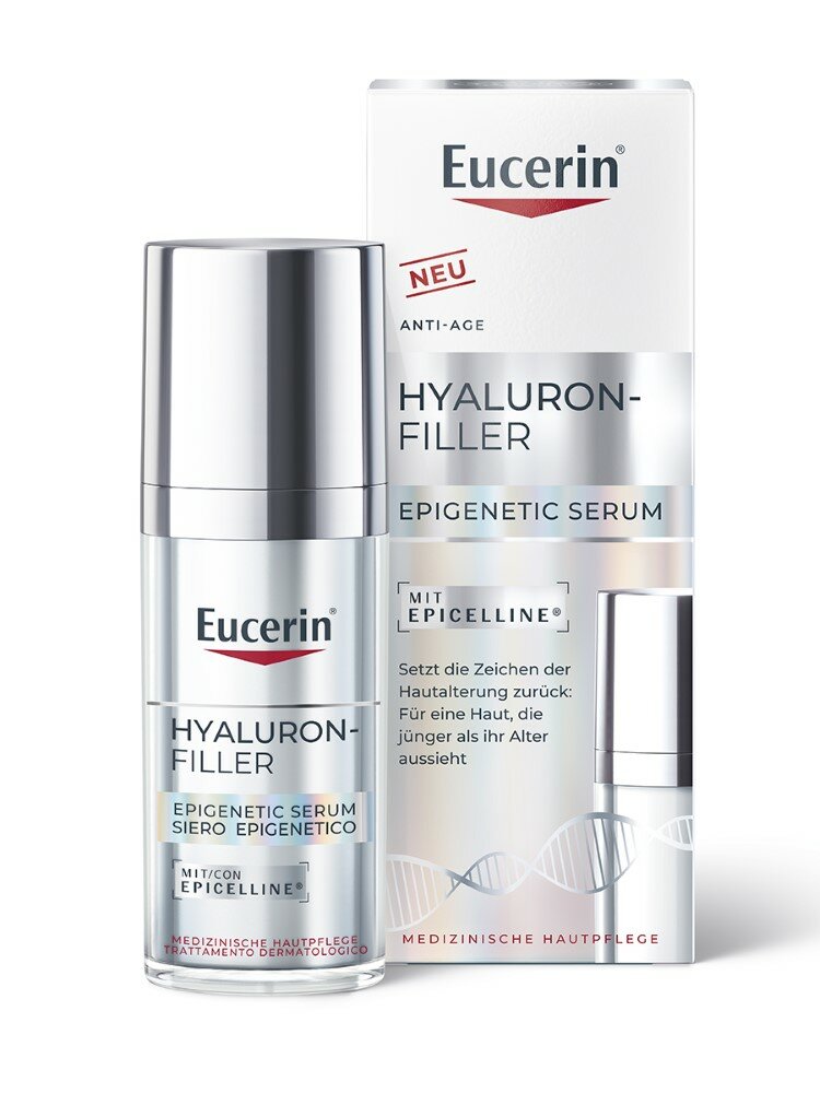 Eucerin hyaluron-filler сыворотка эпигенетическая антивозрастная 30 мл
