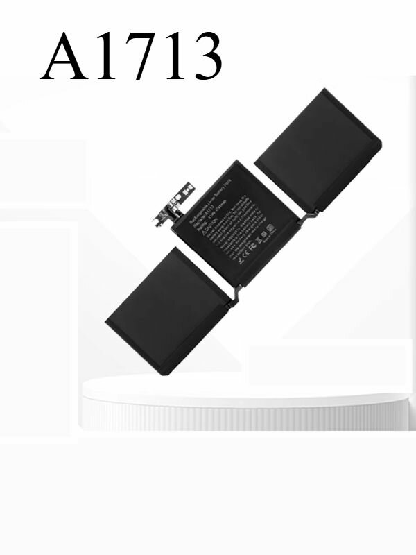 Аккумулятор для ноутбука Apple 4780.06 мАч, (A1713 A1708 2016 2017)