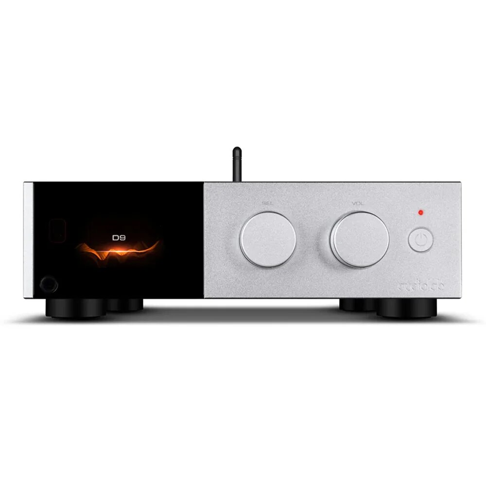 Цап Audiolab D9 silver, усилитель для наушников, дисплей, серебристый